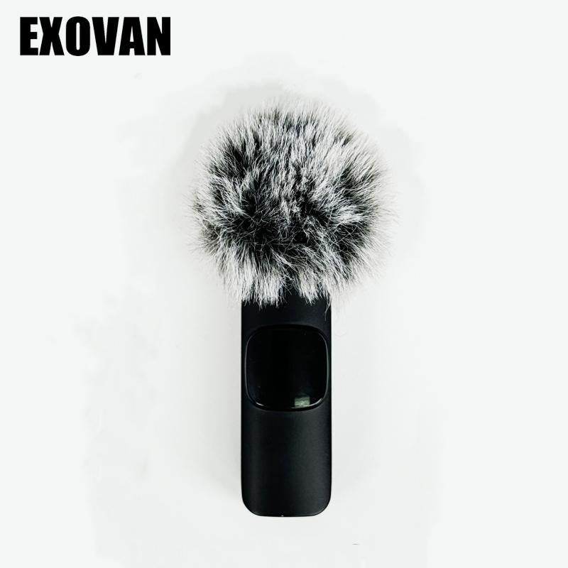 Wireless Mini Microphone for Iphone/Smartphone, 2 Mini Lapel Microphon ...